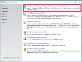 3601 Installing Microsoft SQL Server Express